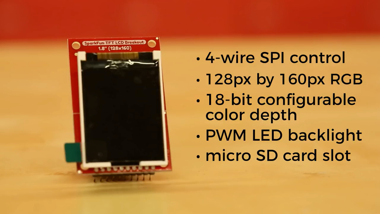 Product Showcase: SparkFun TFT LCD Breakout | DigiKey