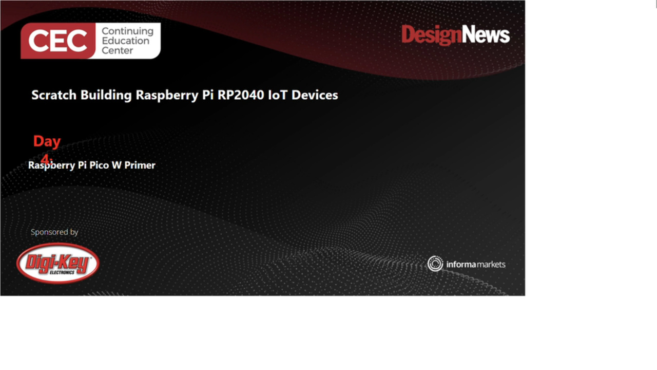Scratch Building Raspberry Pi RP2040 IoT Devices | DigiKey Scratch Building Raspberry Pi RP2040 IoT Devices | DigiKey
