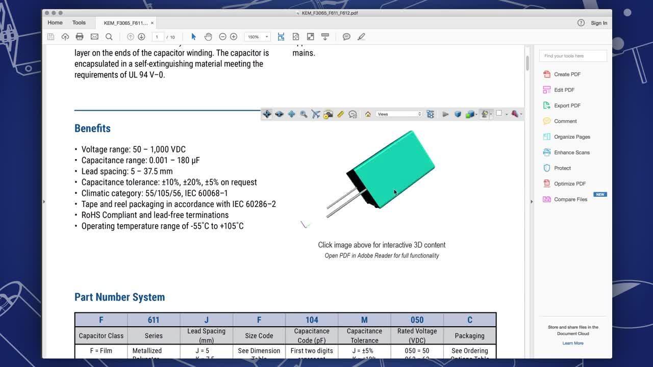 Downloading 3D Capacitor Models (STEP Files) | Ask An FAE #8 | DigiKey