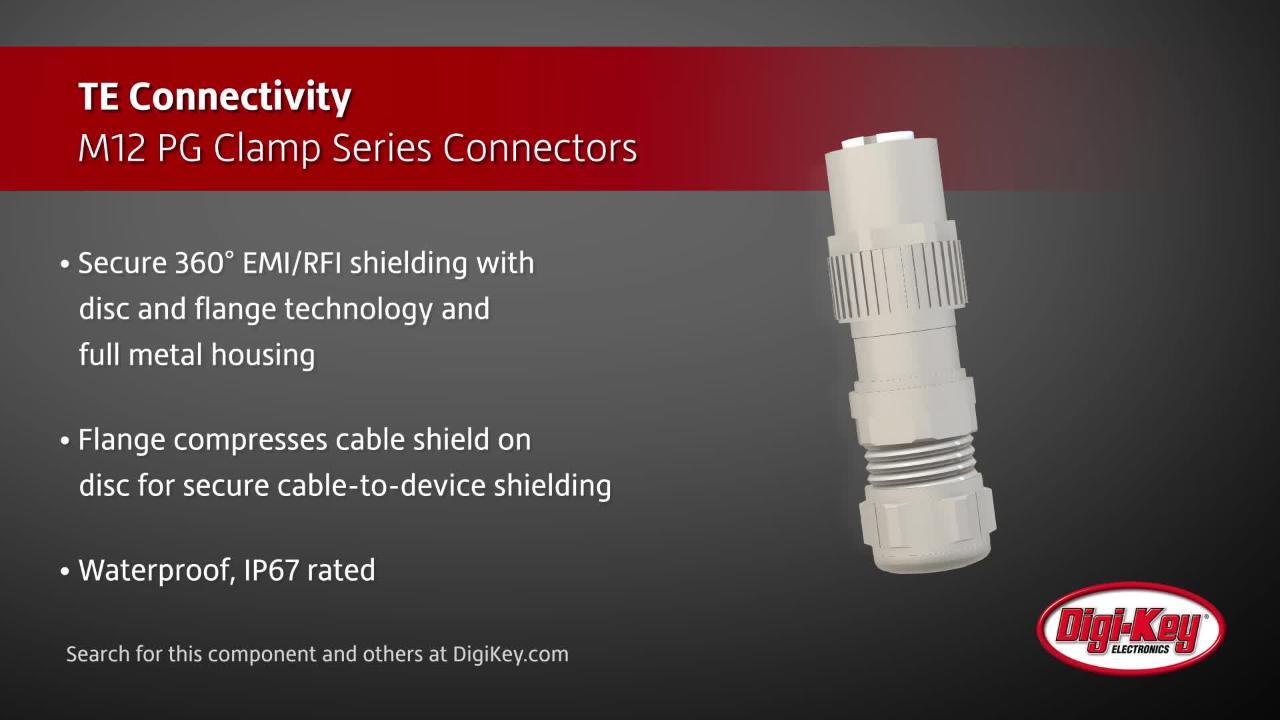 TE Connectivity M12 PG Clamp Series | DigiKey Daily | DigiKey