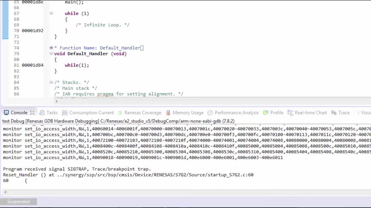 Basic Debugging of a Renesas Synergy™ Project | DigiKey