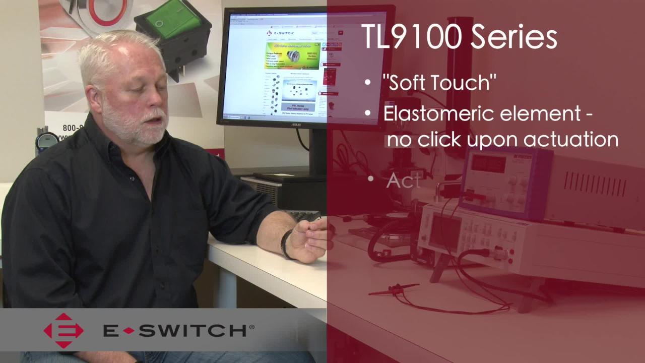 TL9100 Series Soft Touch SMT Tact Switch | DigiKey