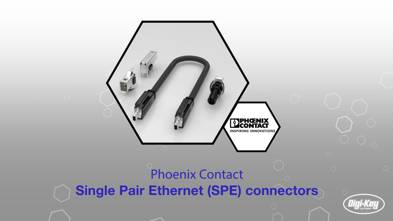 Single-Pair-Ethernet bietet Vorteile | DigiKey