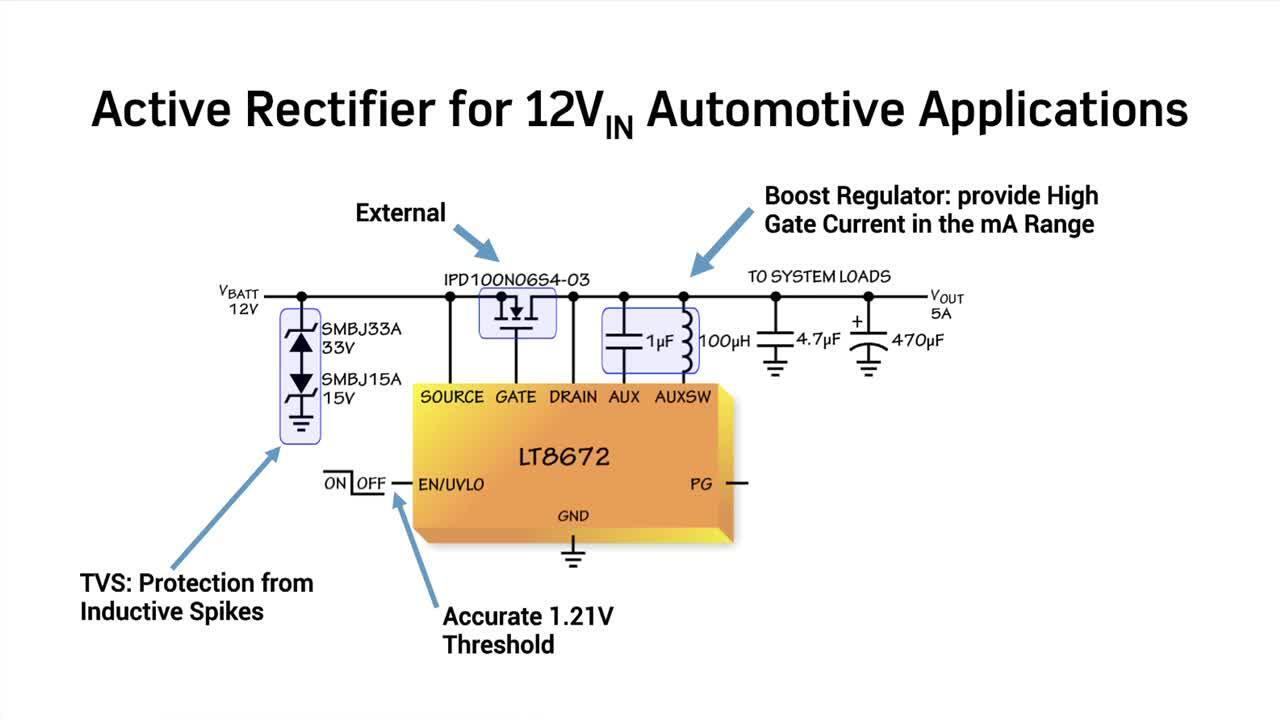 Active Rectifier Controller with Reverse Protection | DigiKey