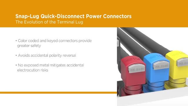 Snap Lug Quick-Disconnect Power Connectors | DigiKey