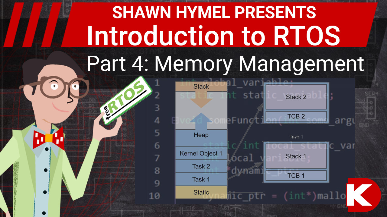 Introduction to RTOS Part 4 - Memory Management | DigiKey