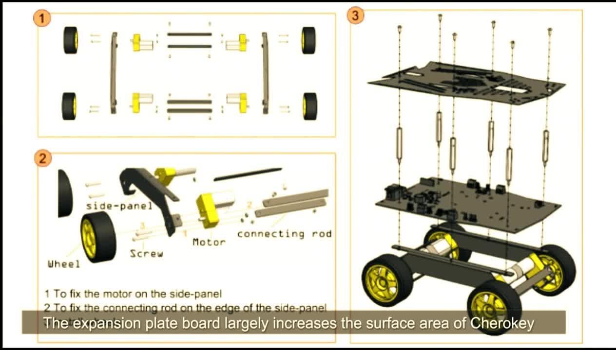 DFRobot Cherokey 4WD Mobile Platform | Maker Minute | DigiKey