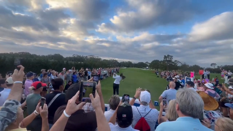 Caitlin Clark draws big crowd at LPGA pro-am in Florida - Sportsnet.ca