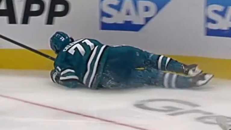 Sharks' Macklin Celebrini exits vs. Utah with lower-body injury ...