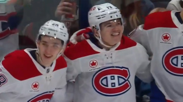 Canadiens' Cole Caufield scores special 13th goal in Columbus ...