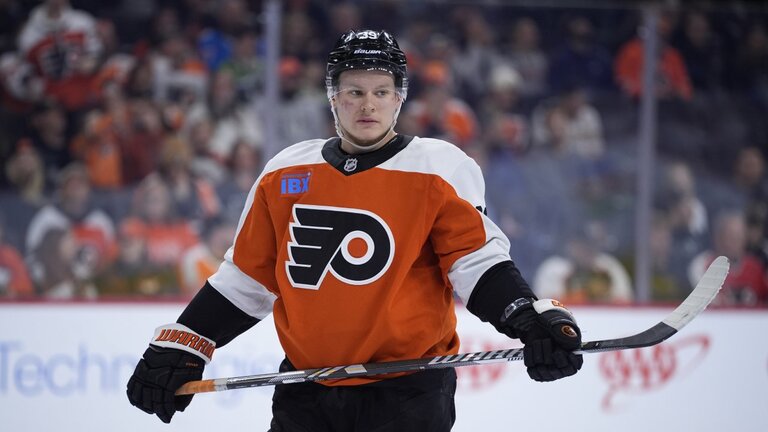 Flyers make rookie Matvei Michkov a healthy scratch vs. Lightning ...