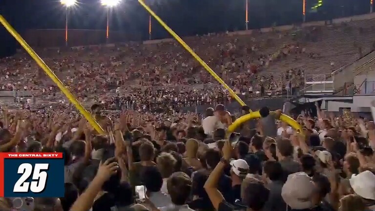 Predators' Fabbro has close call with Vanderbilt goal posts - Sportsnet.ca