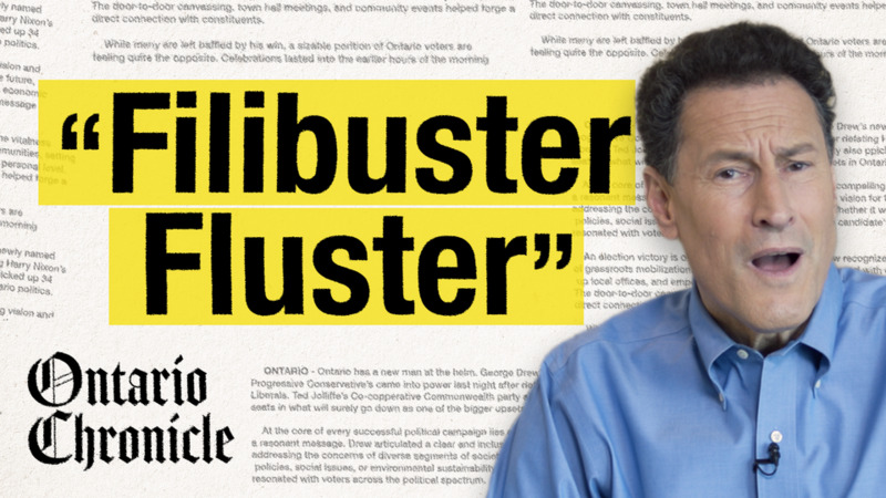 Filibuster Showdown: The Legend of Alvin Curling vs.the Bull | TVO Today