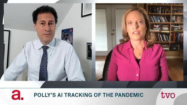 Polly's AI Tracking of the Pandemic | TVO Today
