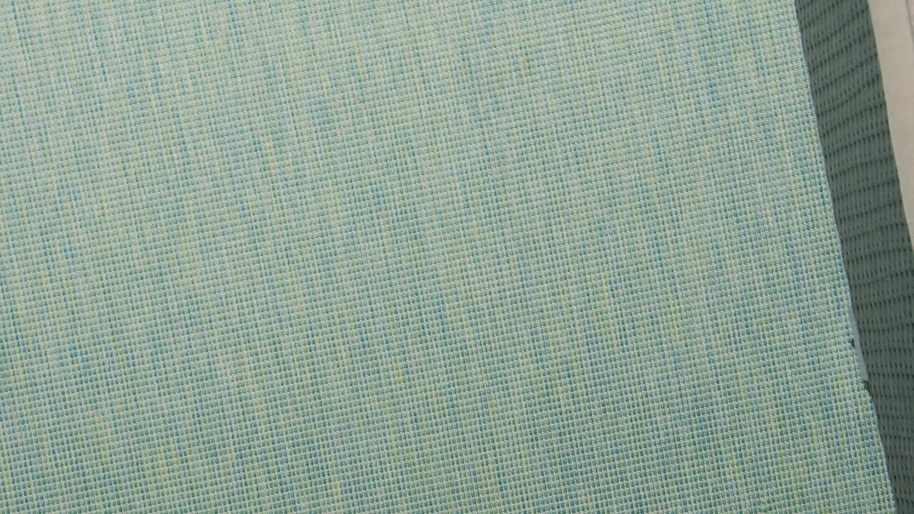 Nourison Positano Blue/Green 8 ft. x 10 ft. Solid Modern Indoor/Outdoor ...