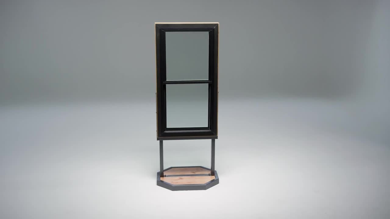 JELD-WEN V-2500 Series 35.75 in. x 53.5 in. Single Hung Vinyl Low-E ...