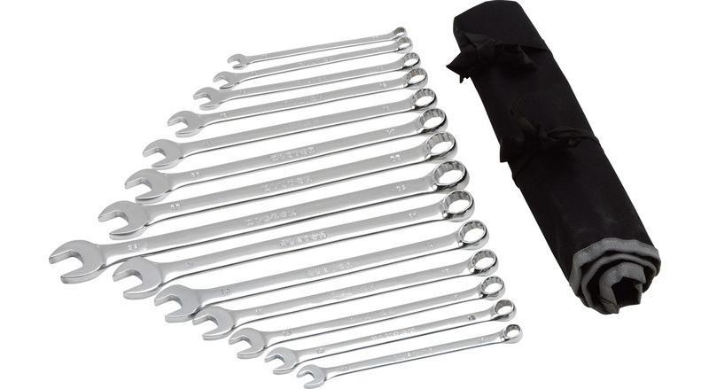 Klutch Extra-Long Combination Wrench Set, 14 Pcs., Metric | Northern Tool