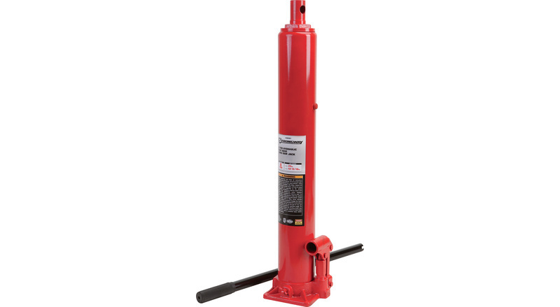 Strongway 8-Ton Long Ram Hydraulic Jack — Single Piston, Flat Base ...