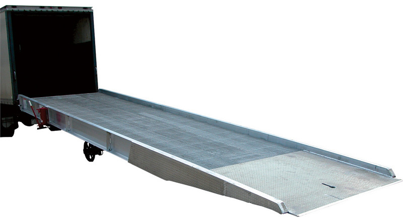 Vestil Yard Ramp — Aluminum with Aluminum Grating, 20,000-Lb. Capacity ...