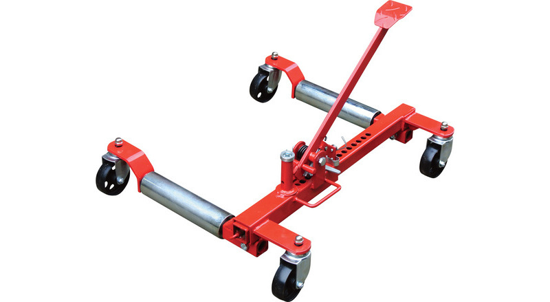 Ironton Heavy-Duty Mechanical Wheel Dolly, 1,250-Lb. Lift Capacity ...