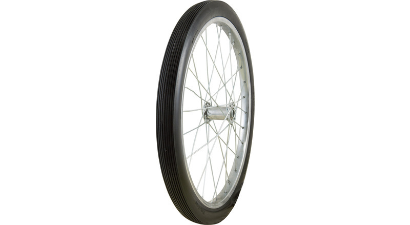 Marathon Tires Flat-Free Tire on Steel Spoke Rim, 3/4in. Bore, 26 x 2 ...