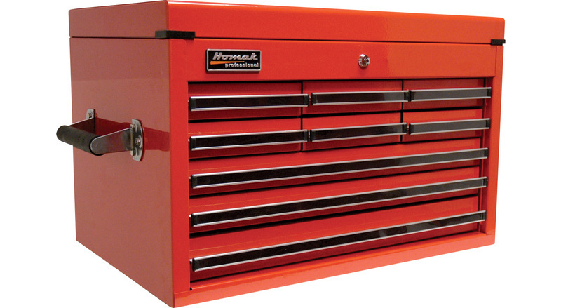 Homak Pro Series 27in. 9-Drawer Extended Top Tool Chest — 26in.W x 17 1 ...