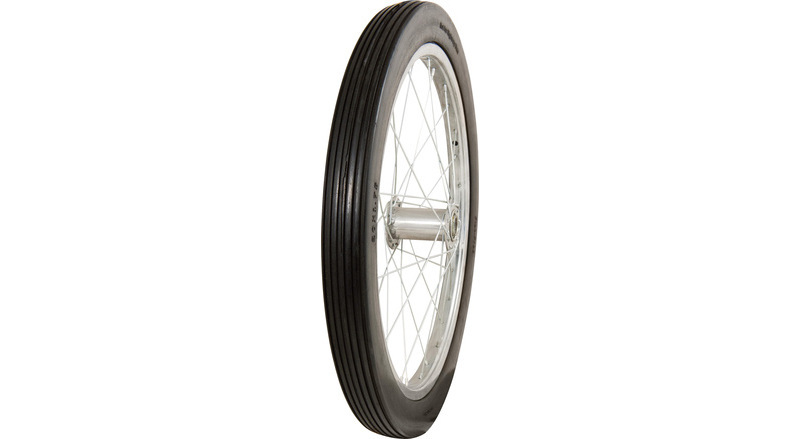 Marathon Tires Flat-Free Tire on Steel Spoke Rim, 3/4in. Bore, 20 x 1 ...