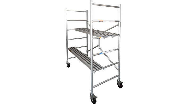 Metaltech Utility Aluminum Scaffold — 6ft 700 Lb Capacity 29inw X 56 12ind X 72inh