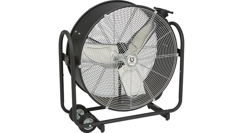 Strongway Tilting Direct Drive Drum Fan — 24in., 8,000 CFM, 1/8 HP ...