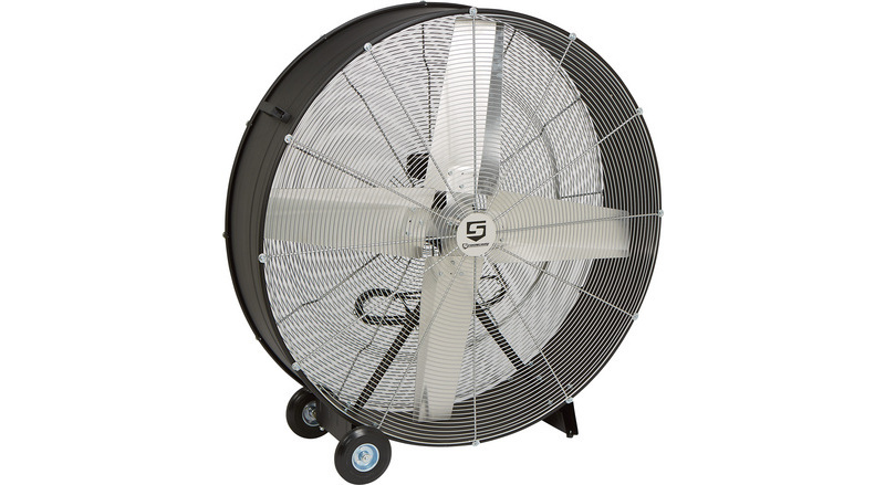 Strongway Open Motor Direct-Drive Drum Fan, 42in., 3/5 HP, 17,473 CFM ...