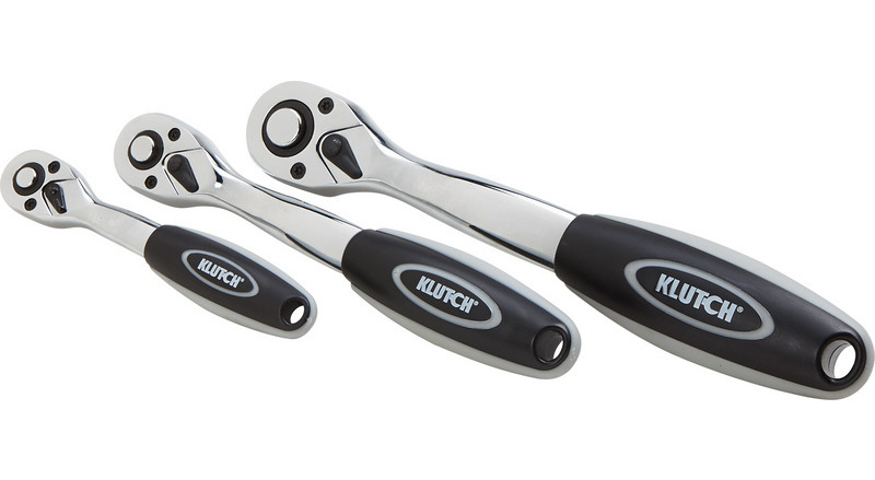 Klutch Quick-Release Offset Ratchets, 3-Pc. Set | Northern Tool