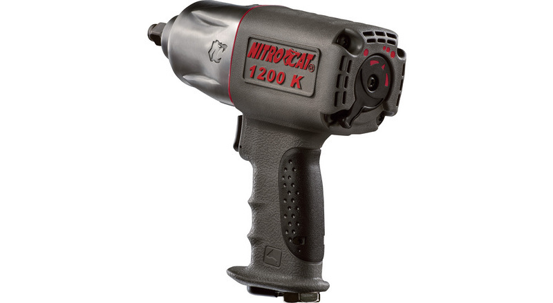 NitroCat Kevlar Composite Air Impact Wrench, 1/2in. Drive, 4 CFM, 1295 ...