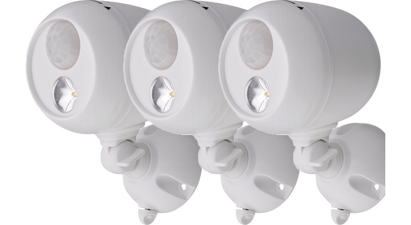 Mr. Beams Wireless Motion Sensor LED Spotlight — 3-Pack, 140 Lumens ...