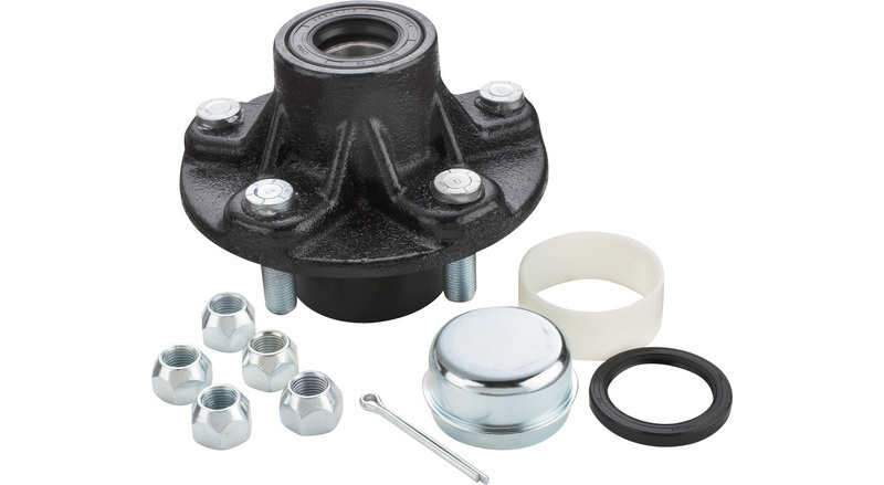 Ultra-Tow High Speed Trailer Hub — 5 on 4 1/2in., 1350-Lb. Capacity ...
