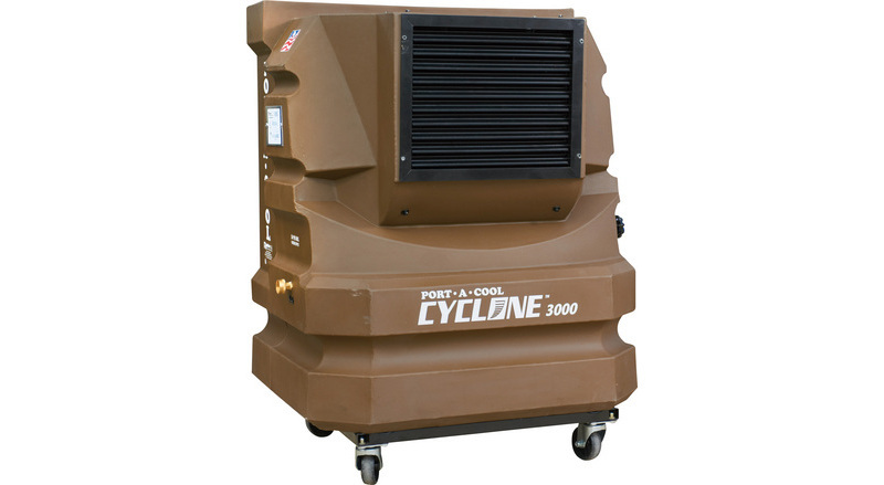 Portacool Cyclone 3000 Portable Evaporative Cooler — Sienna, Model ...