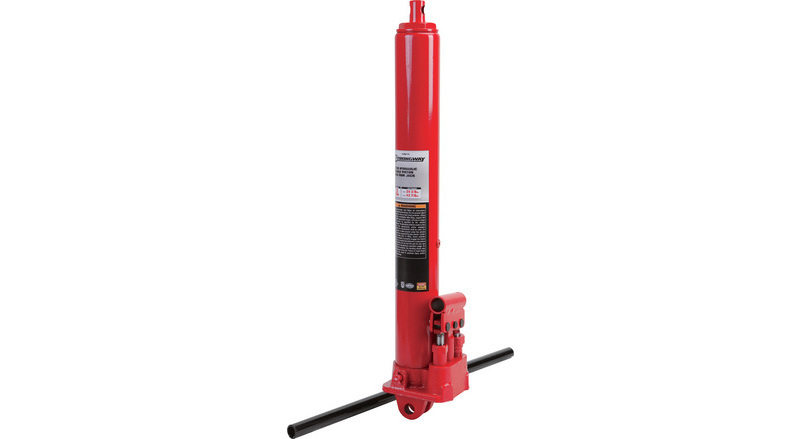 Strongway 3-Ton Long Ram Hydraulic Jack, Double Pump, Clevis Base ...