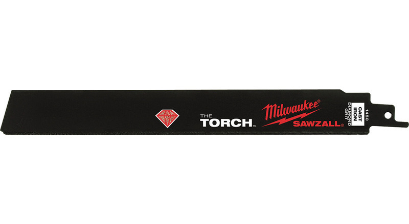 Milwaukee Diamond Grit The Torch SAWZALL Blade, 9in., Model# 48-00-1450 ...