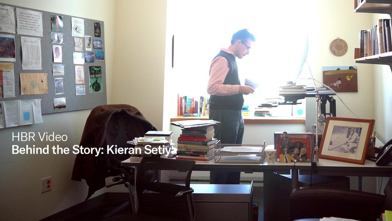 Behind the Story: Kieran Setiya on Philosophy and His Own Mid-Career Crisis - HBR Video