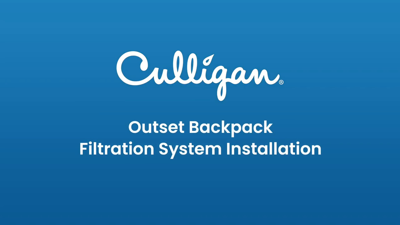 Outset Backpack Filtration System Installation