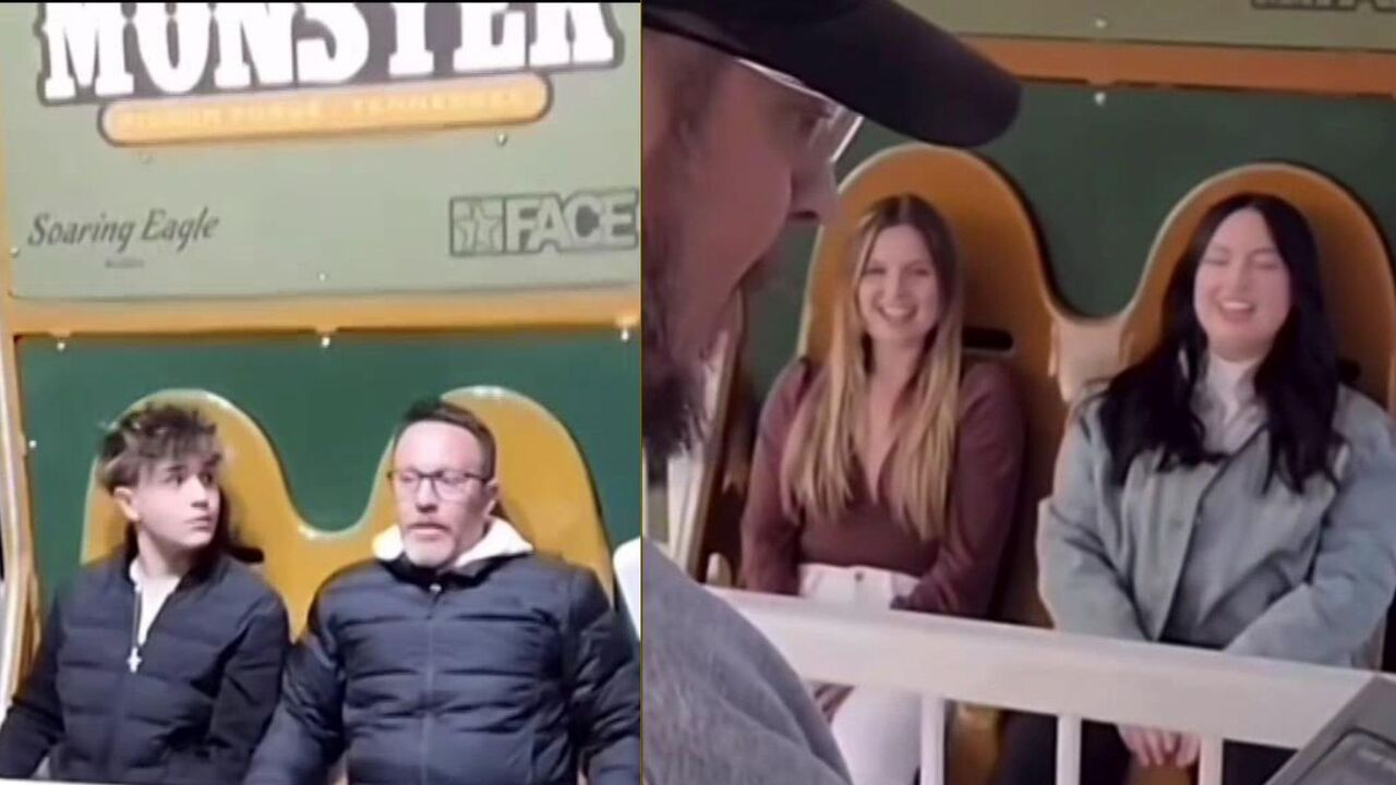 An amusement park ride operator pranks guests in the FUNNIEST way ...