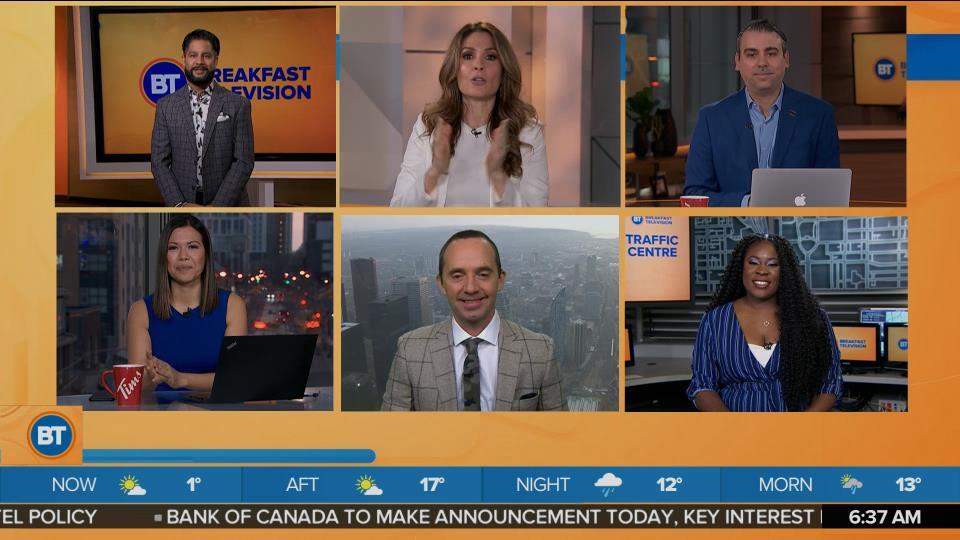 Breakfast Television welcomes Sid Seixeiro as co-host