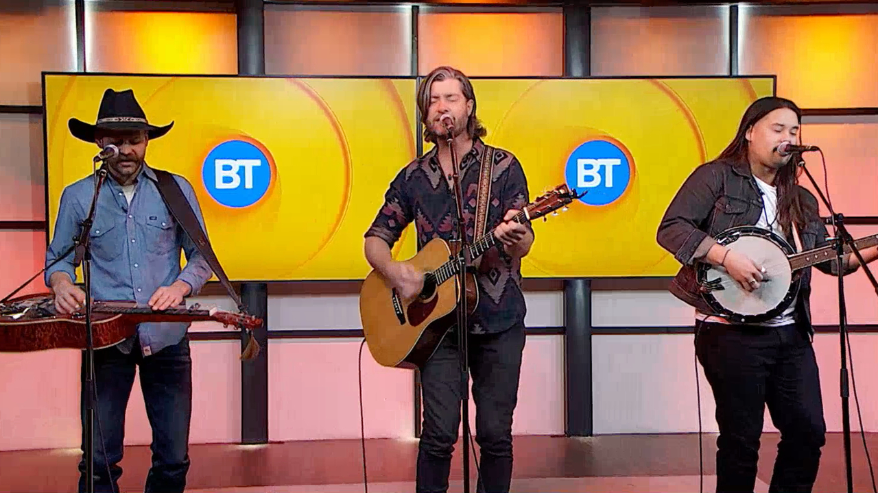 Canadian country group Tim & The Glory Boys on their single ‘Take Me ...