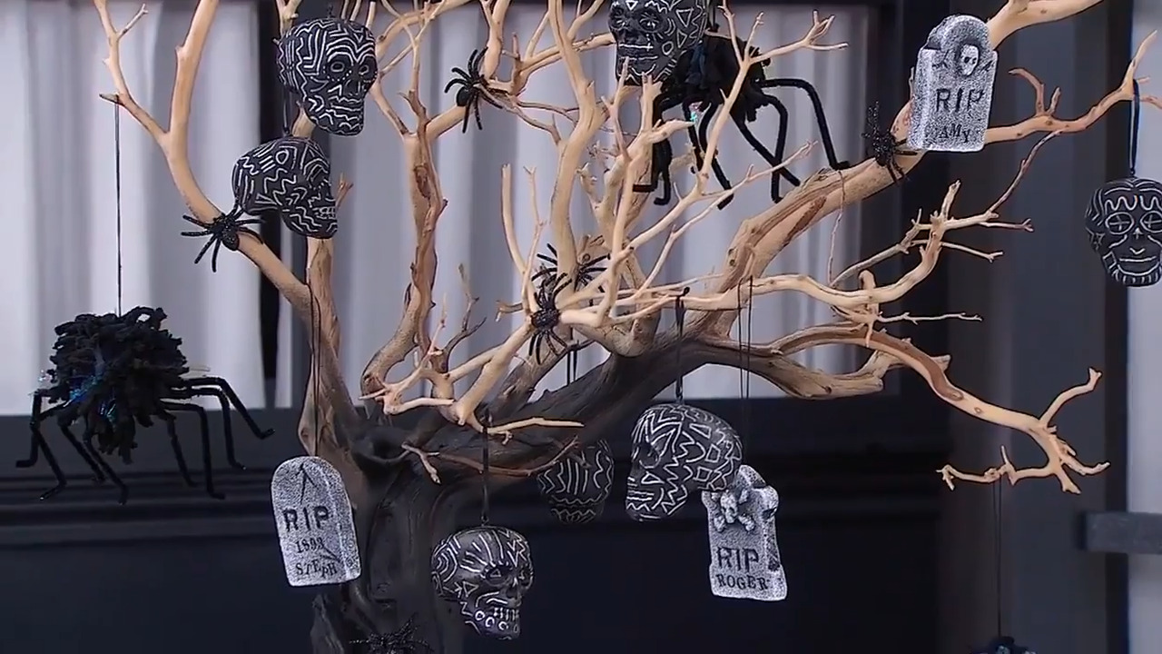 How to make a spooktacular decorative Halloween tree - Video - Cityline