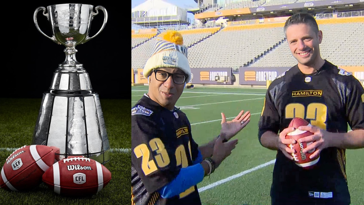 JP is put to the ultimate football test with former Grey Cup champ Andy ...