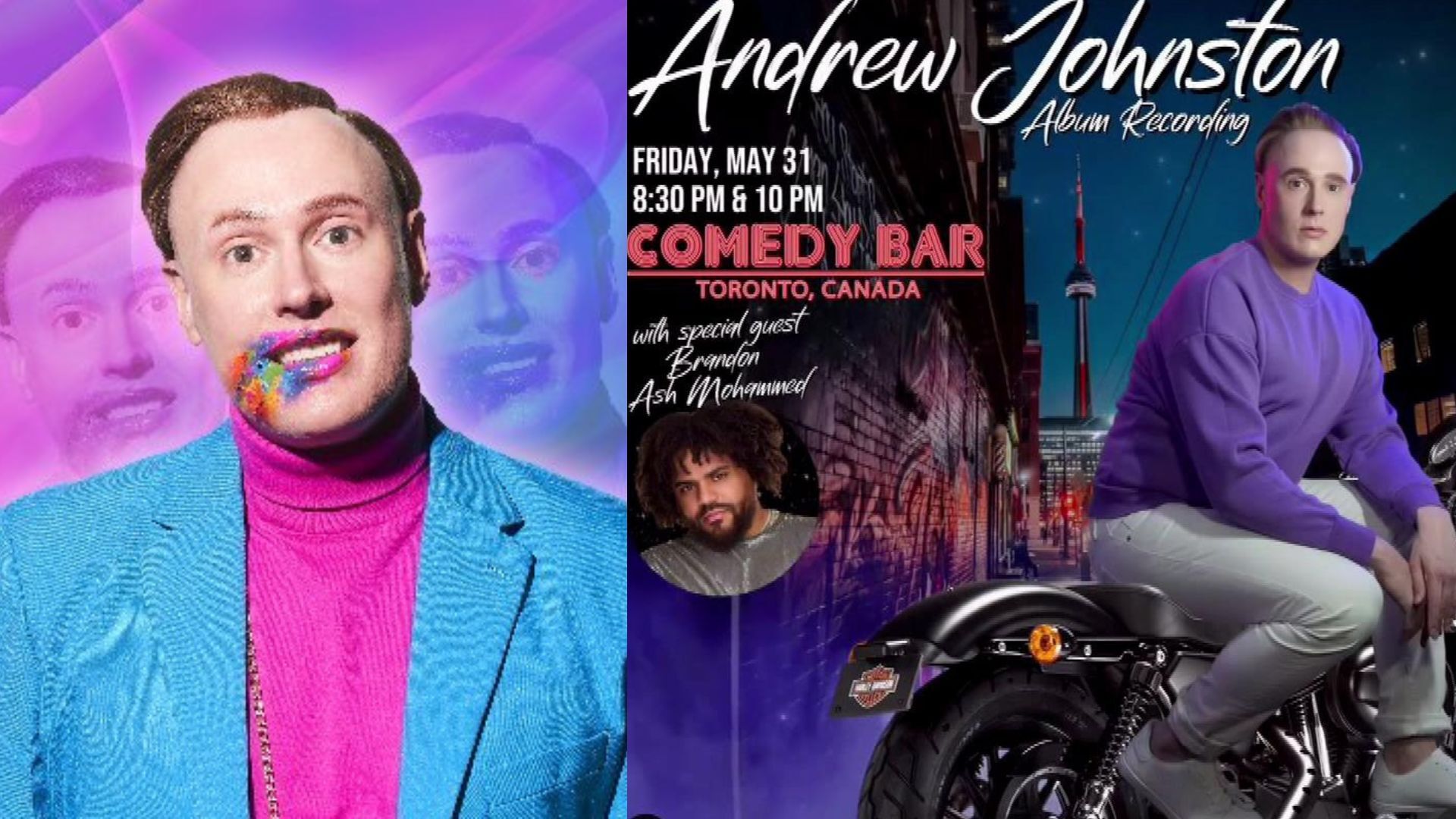 Iconic Canadian comedian Andrew Johnston on dropping his 4th comedy ...