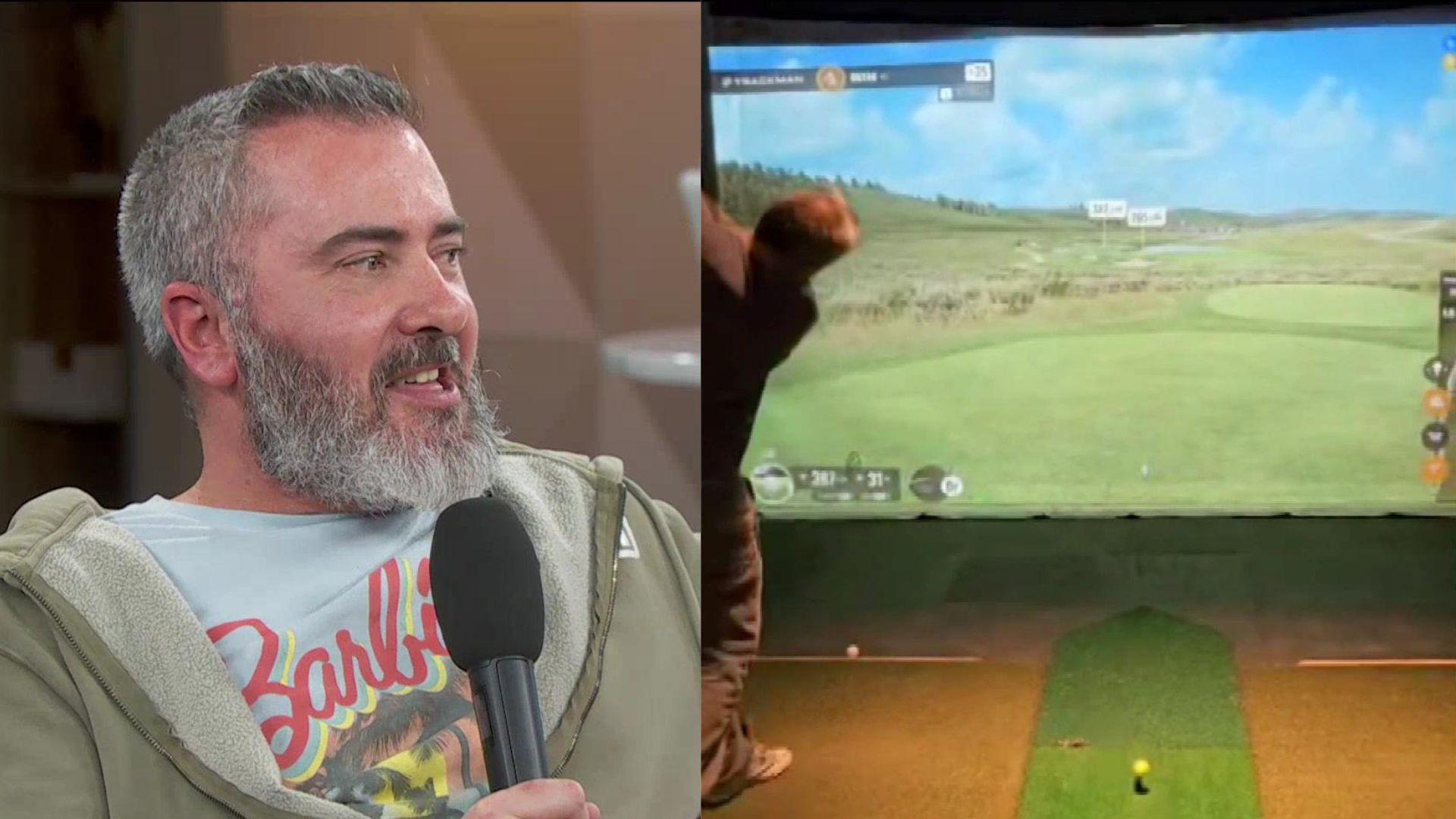 Our graphics designer Bryan (who’s a seasoned golfer) was ZERO match ...