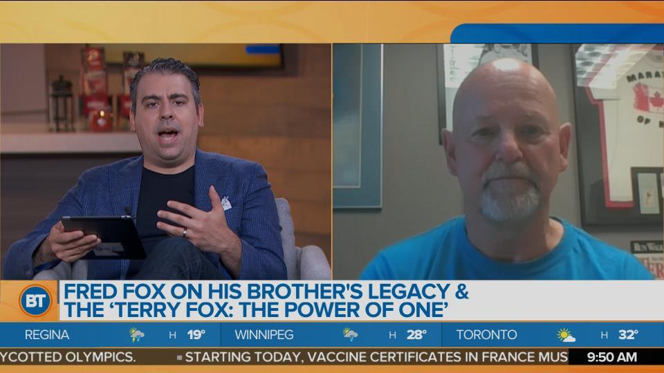 Fred Fox On His Brother Terry Fox’s Legacy – Breakfast Television
