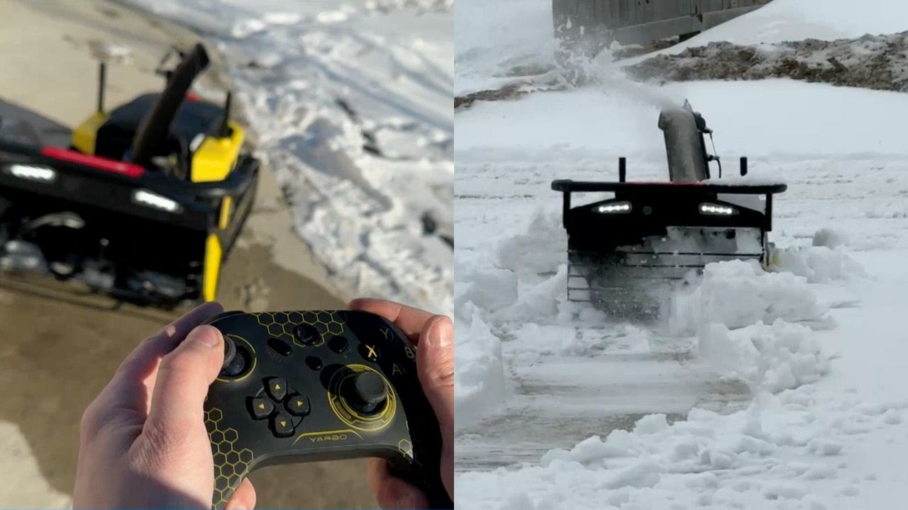 This incredible gadget shovels snow for you (so you don’t have to ...