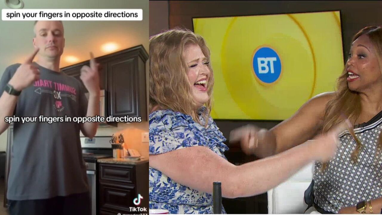 We just tried the viral spinning fingers challenge — and it’s really ...