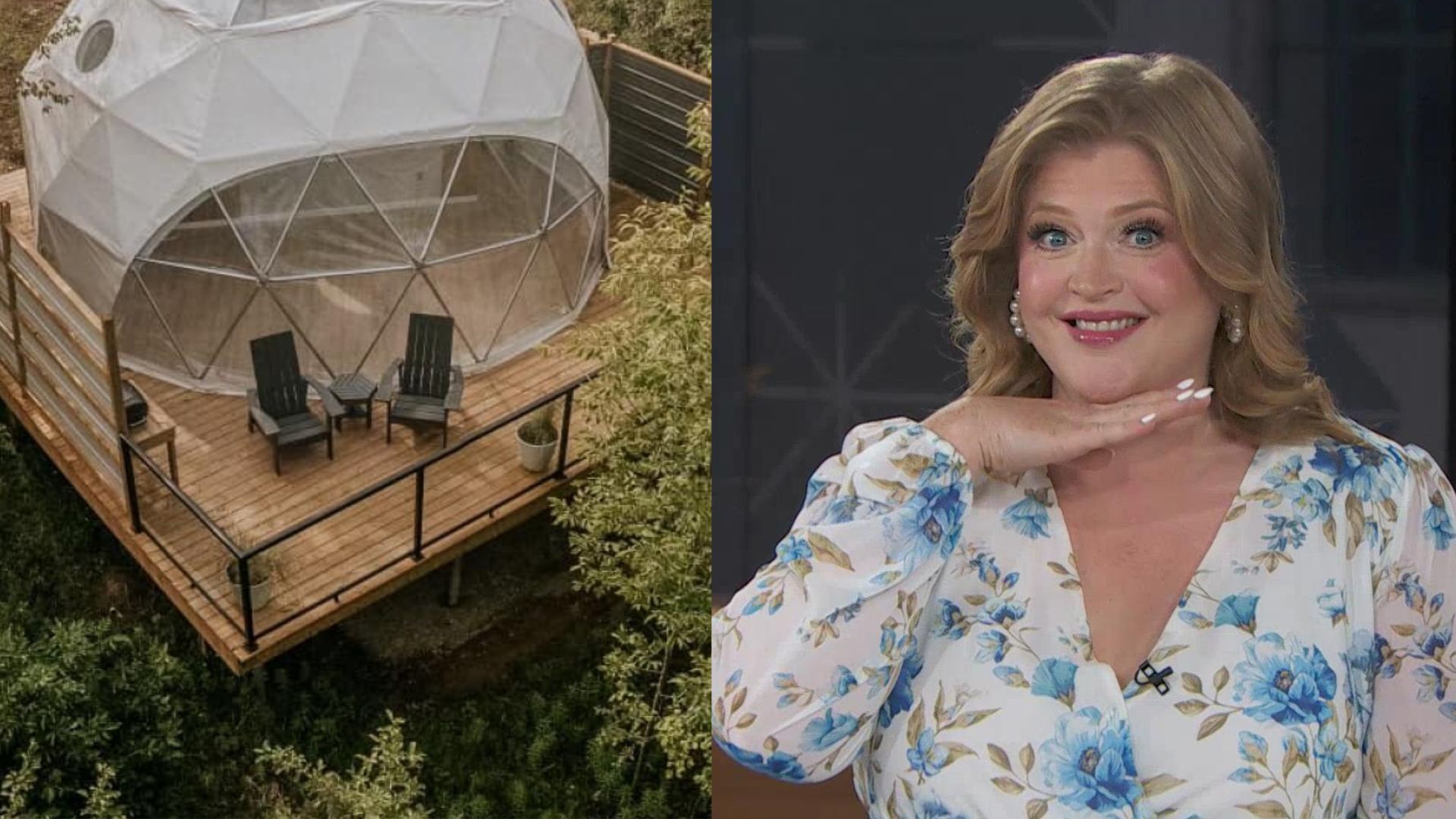 Meredith went glamping this weekend — and it looked epic – Breakfast ...